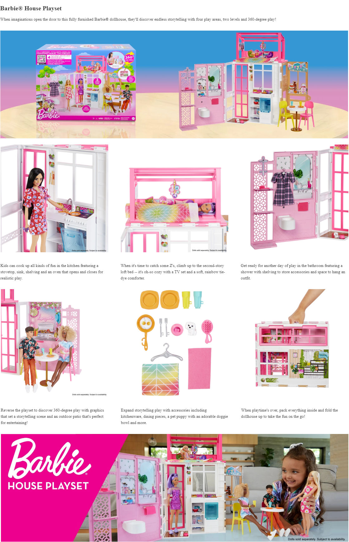 Barbie Estate House Playset | edamama