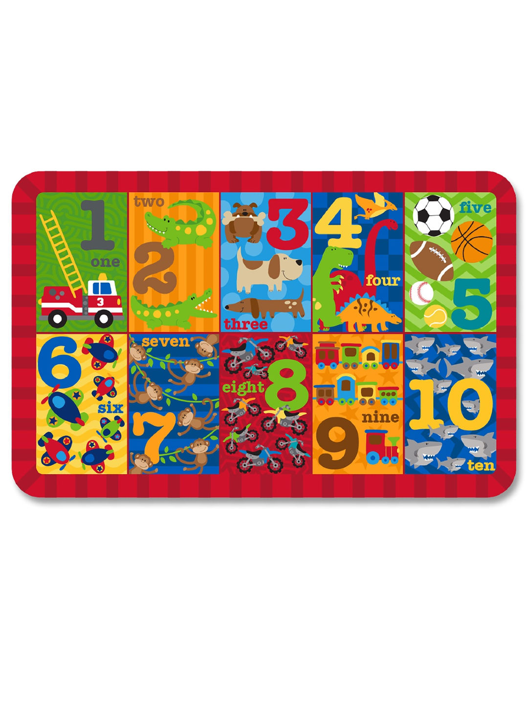 Stephen Joseph Number Placemat | edamama