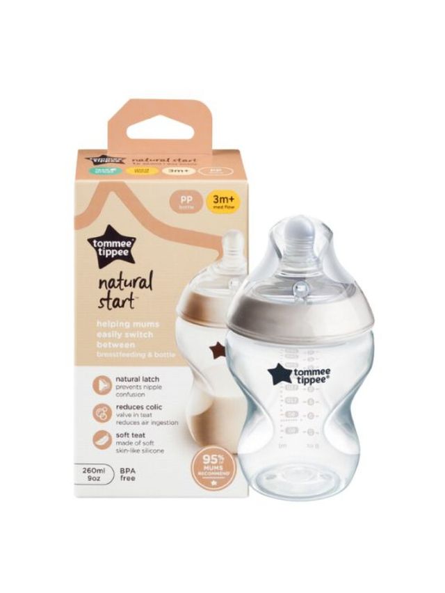 Tommee Tippee Natural Start PP Baby Bottle (9oz) … | edamama