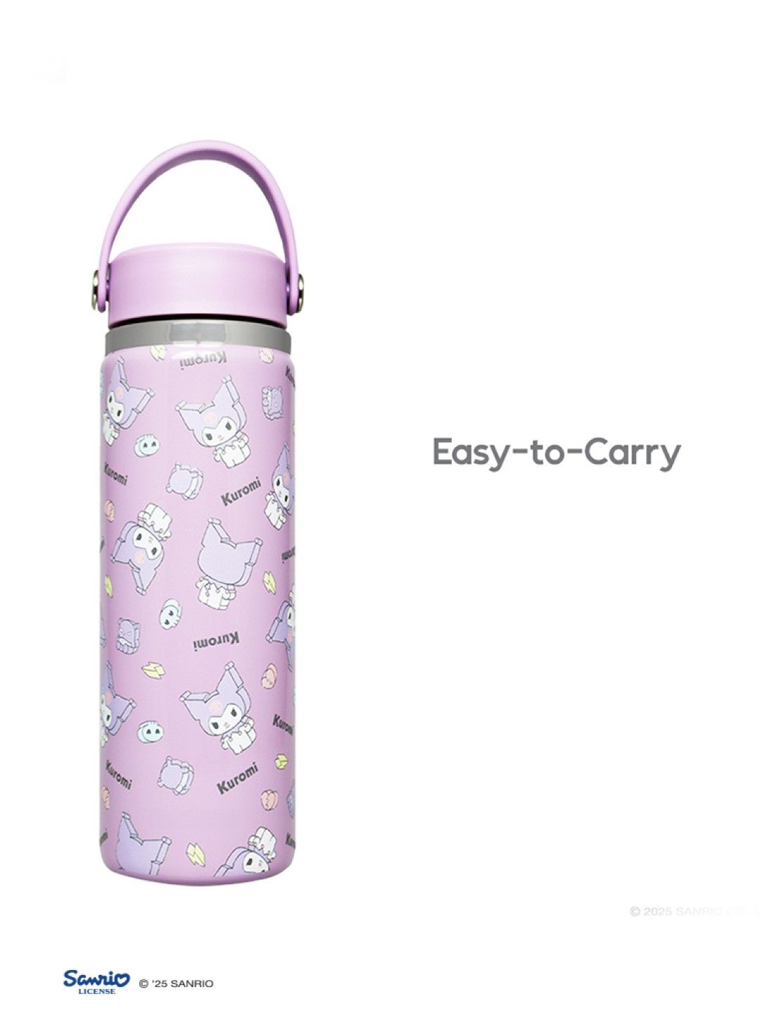 Cherry Sanrio Characters Kuromi Flask 22oz v1 | edamama