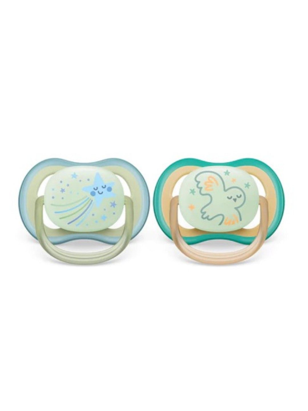Philips AVENT Ultra Air Pacifier 0-6M - Glow in t… | edamama
