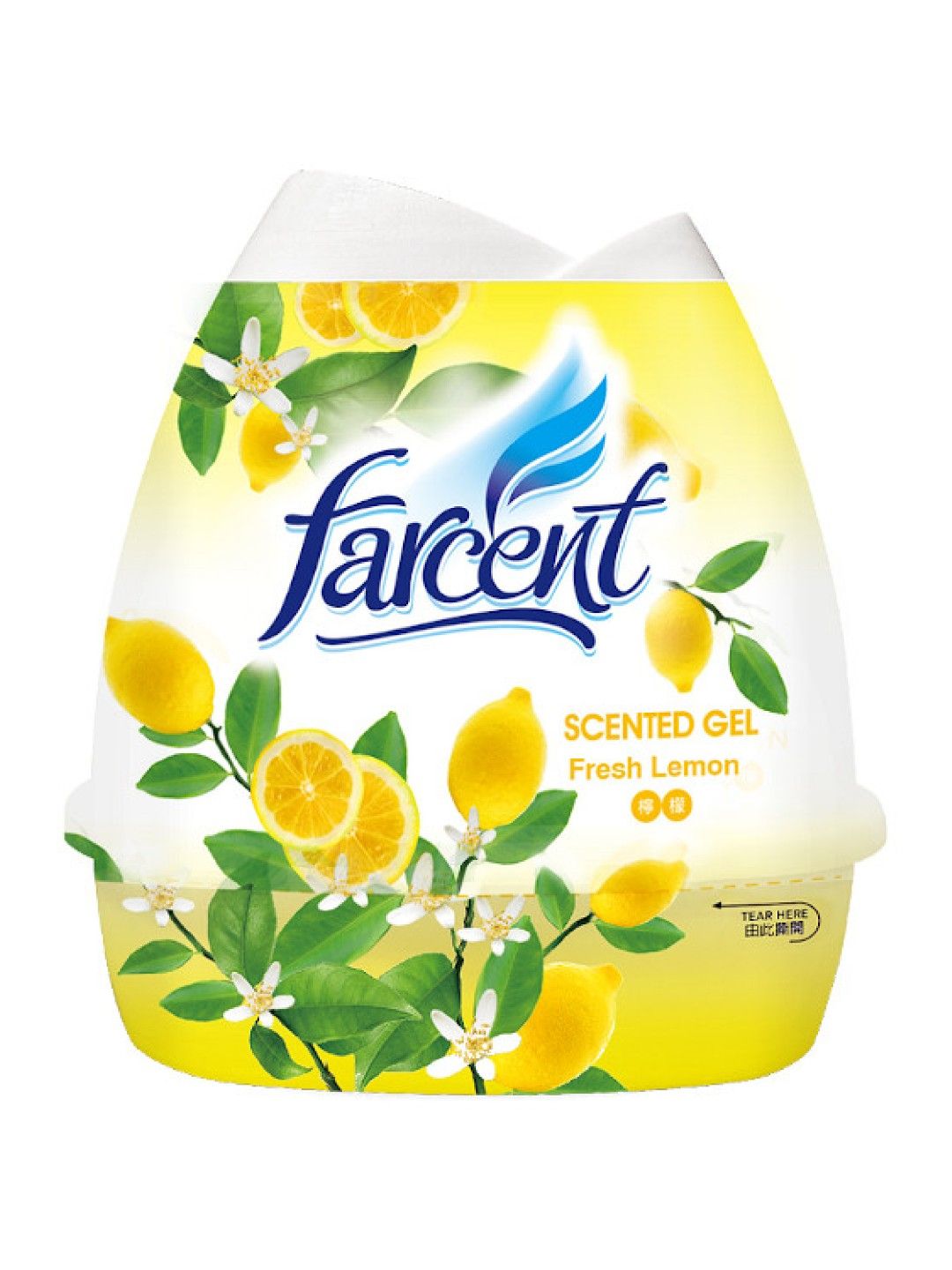 Farcent Air Freshener Scented Gel Lemon (200g) | edamama