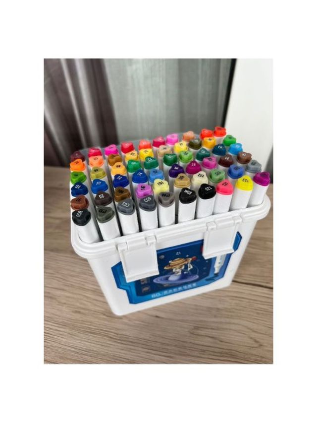 Deli Deli Artist Box Duo Markers (60 pcs) | edamama