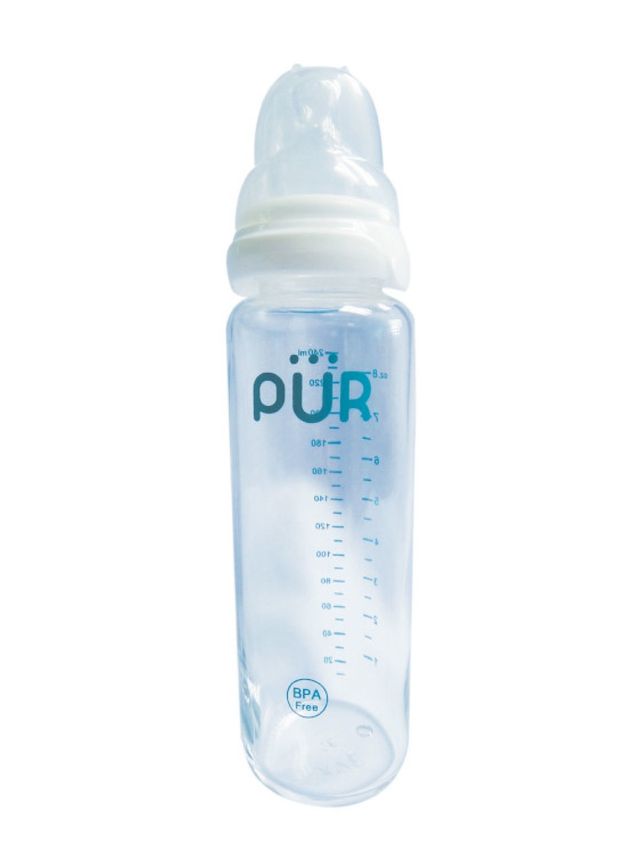 Pur Tempered Glass Feeding Bottle (8oz) | edamama