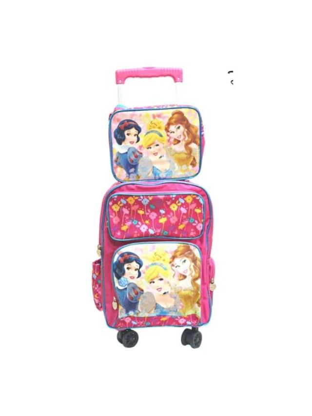 Disney Princess 16inch School Trolley Set | edamama
