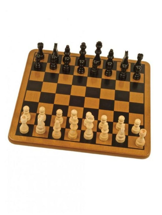Spin Master Games | Wood Chess