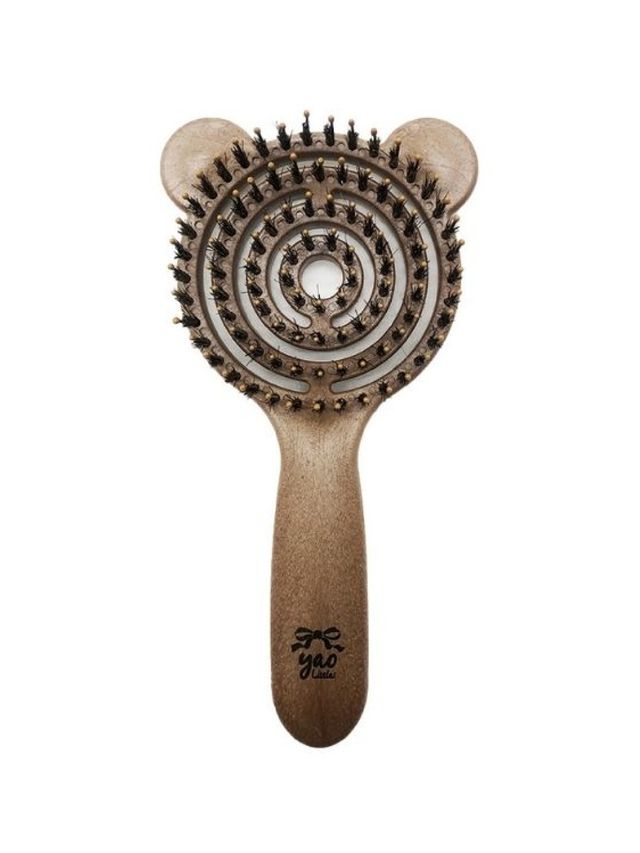 Yao Korean Hairbrush Yao Little Teddy Boar Bristle | edamama