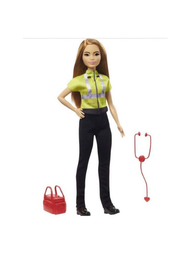 Barbie Core Career Doll - Paramedic Doll | edamama
