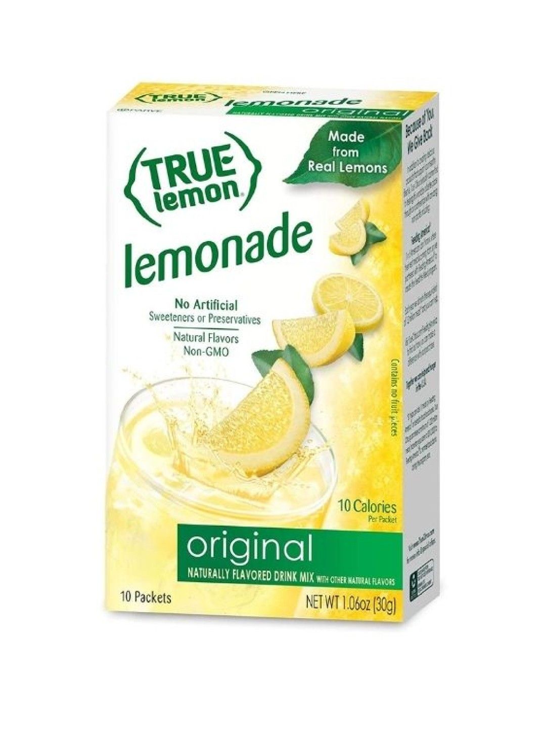 True Citrus True Lemon Lemonade Naturally Flavored Drink Mix | edamama