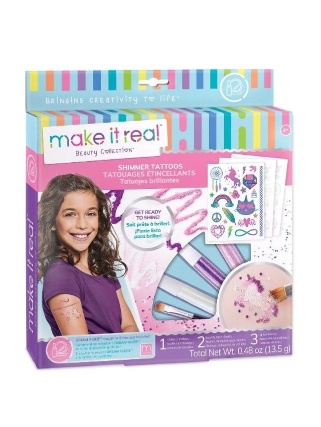 Make It Real Shimmer Tattoos | edamama