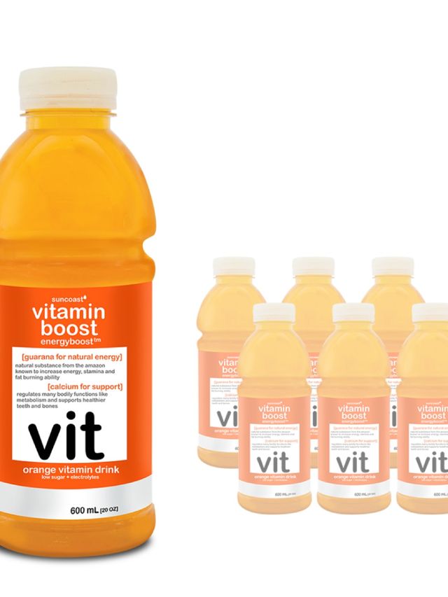 Vitamin Boost Energyboost Orange Vitamin Drink 600 | edamama
