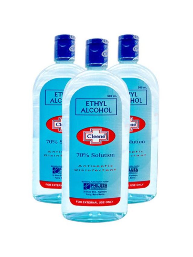 Cleene Ethyl Alcohol 3-Pack (500ml) | edamama