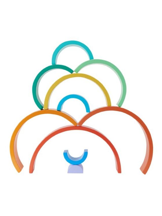 Anko Wooden Giant Stacking Rainbow | edamama