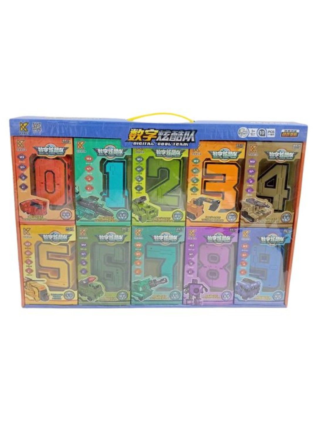 Digital Numbers Large Number Robot Set | edamama