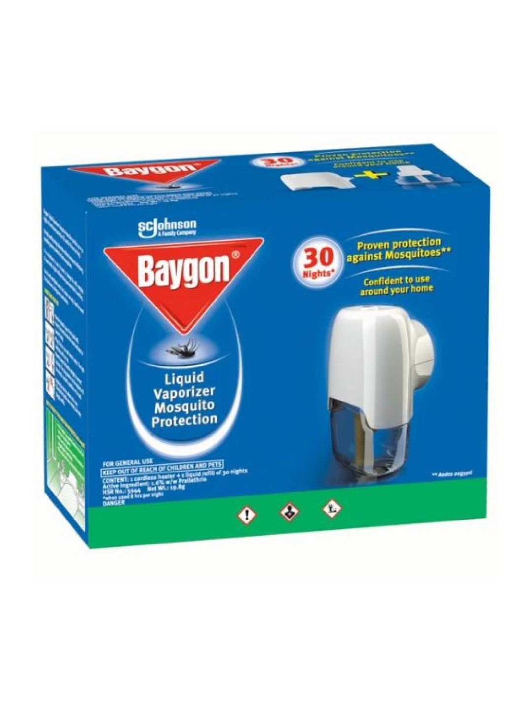Baygon Liquid Vaporizer - Starter 19.8g/30 nights | edamama