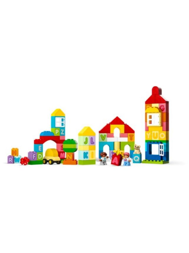 Lego DUPLO 10935 Alphabet Town Building Blocks (87pcs) | edamama