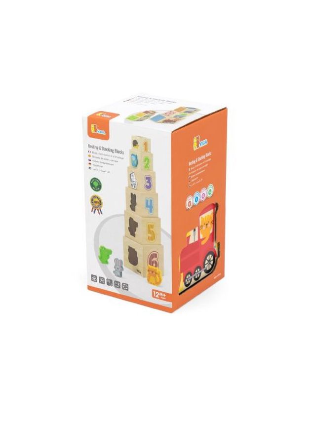 Viga Nesting & Stacking Blocks | edamama