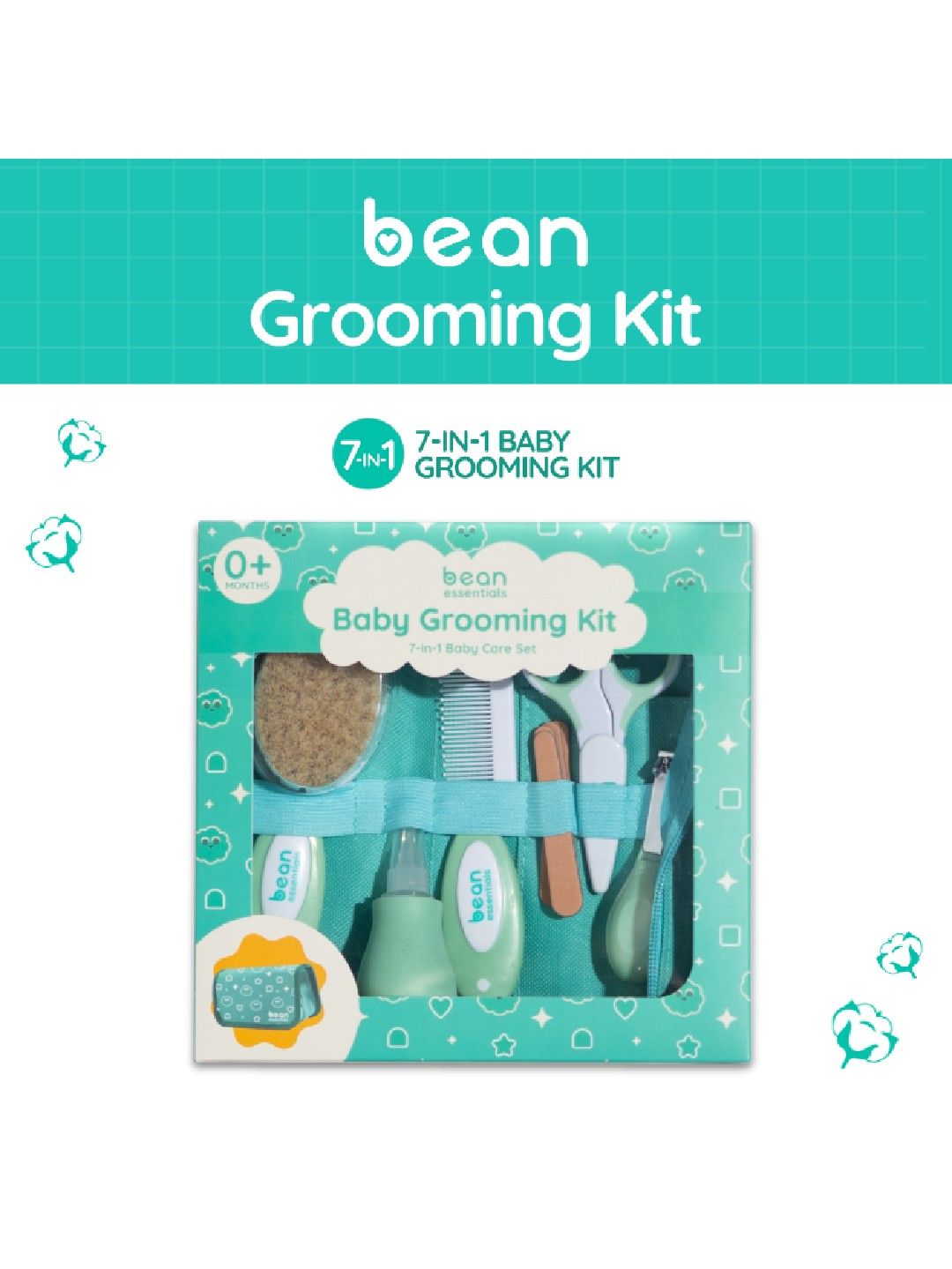 bean essentials Baby Grooming Kit | edamama