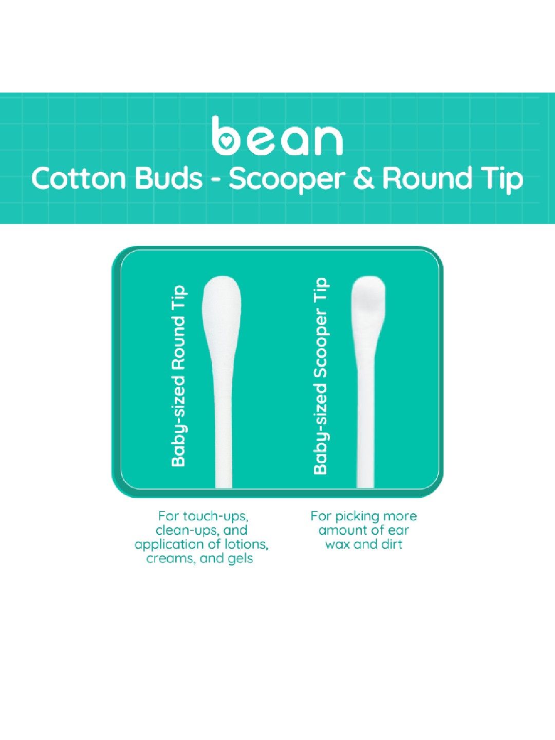 bean essentials [Bundle of 2] Scooper and Round Cot…