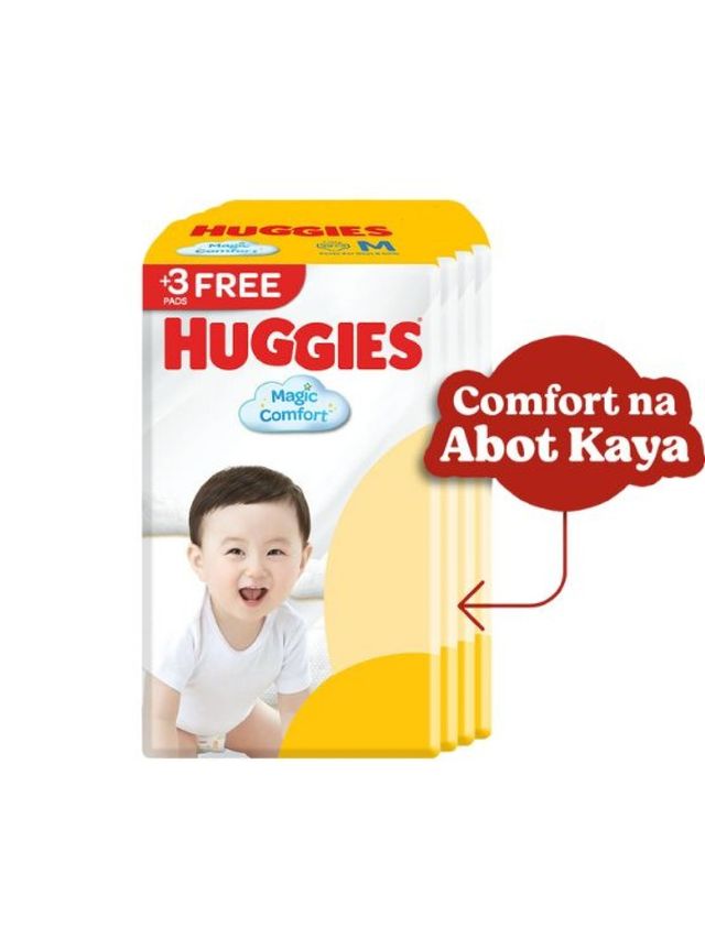 Huggies Magic Comfort Pants Medium - 42 pcs x 4 p… | edamama