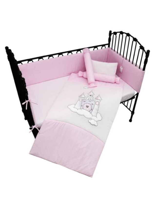 Belily World Crib Set (6 piece) - Castle Collecti… | edamama