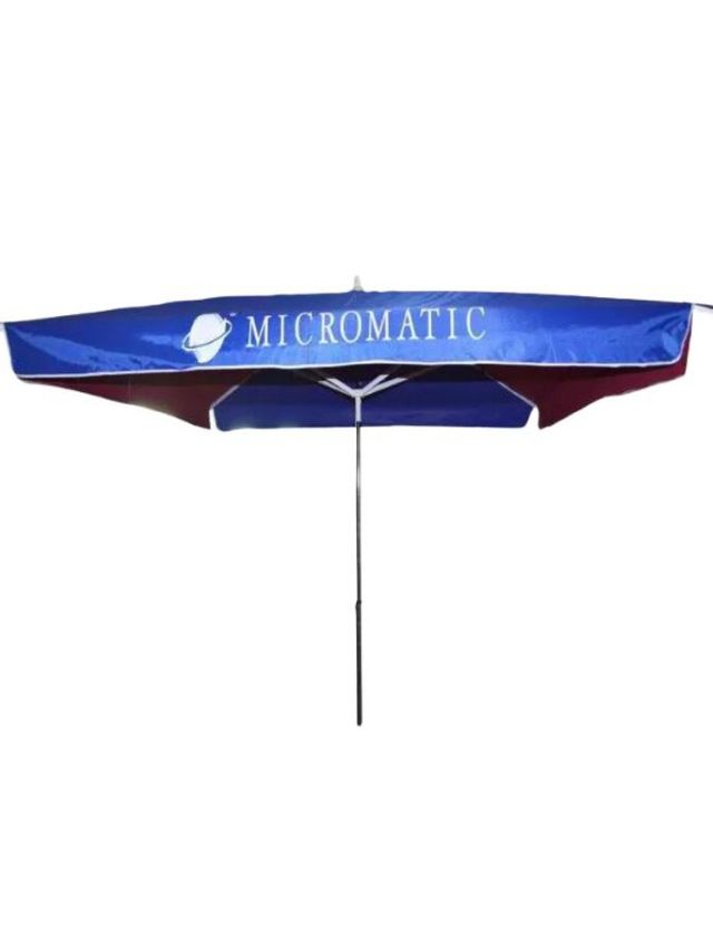 MICROMATIC 80" Square Beach Umbrella | edamama