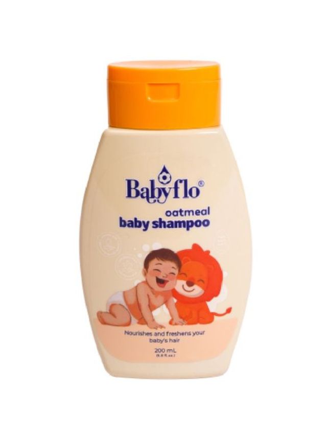 Babyflo Oatmeal Baby Shampoo (200ml) | edamama