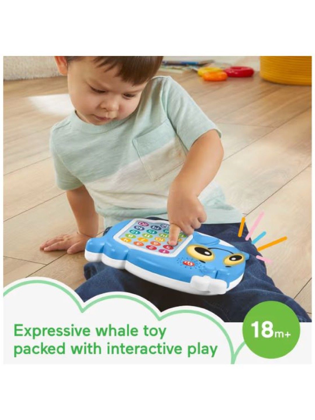 Fisher Price Linkimals 1-20 Count and Quiz Whale | edamama