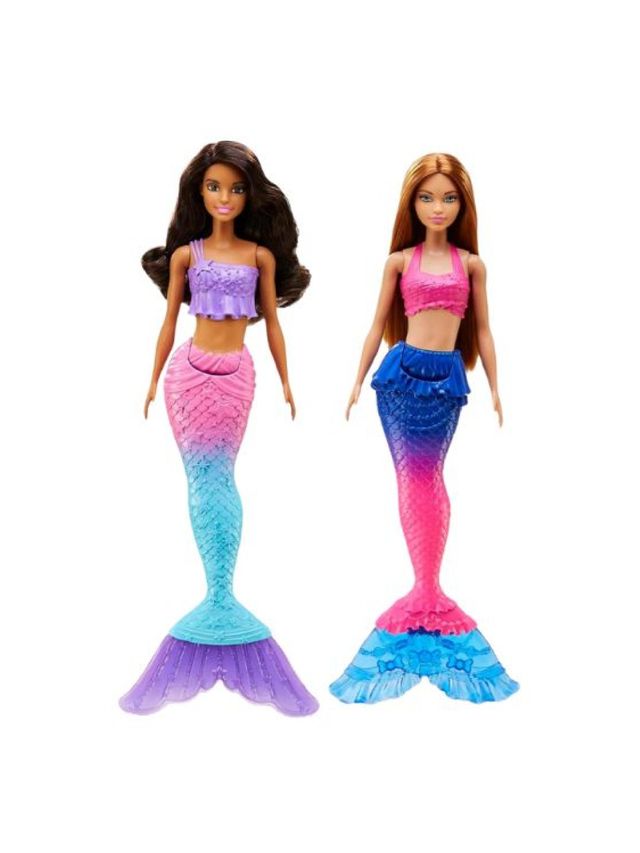 Barbie Dreamtopia Mermaid Set With Brunette Dolls | edamama