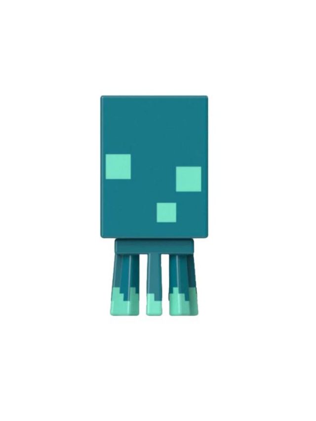 Minecraft Mob Head Boxed Mini Figures - Glow Squid | edamama