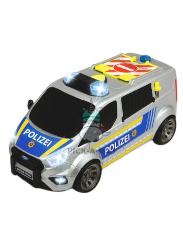 Dickie Toys Ford Transit Police (International Ve… | edamama