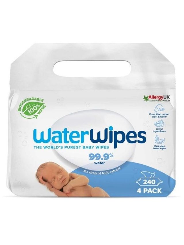 WaterWipes WaterWipes 60 Wipes (4-Pack) | edamama
