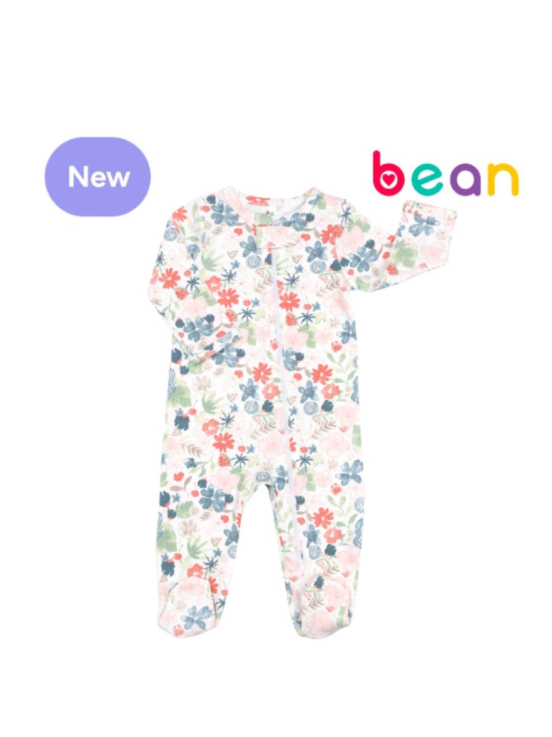 bean fashion Newborn Baby Sleepsuit Flowers | edamama