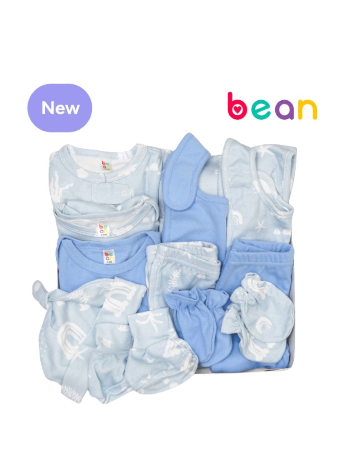 bean fashion Baby Wear Gift Set 12 pcs Ocean | edamama