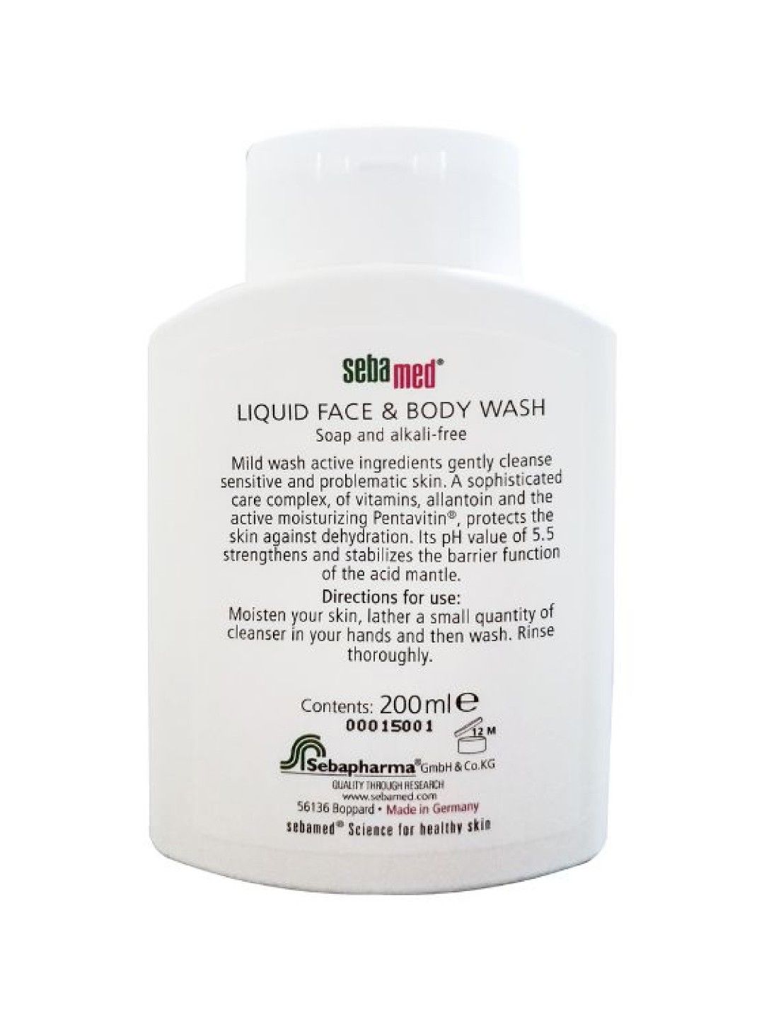 Sebamed Liquid Face Body Wash | edamama