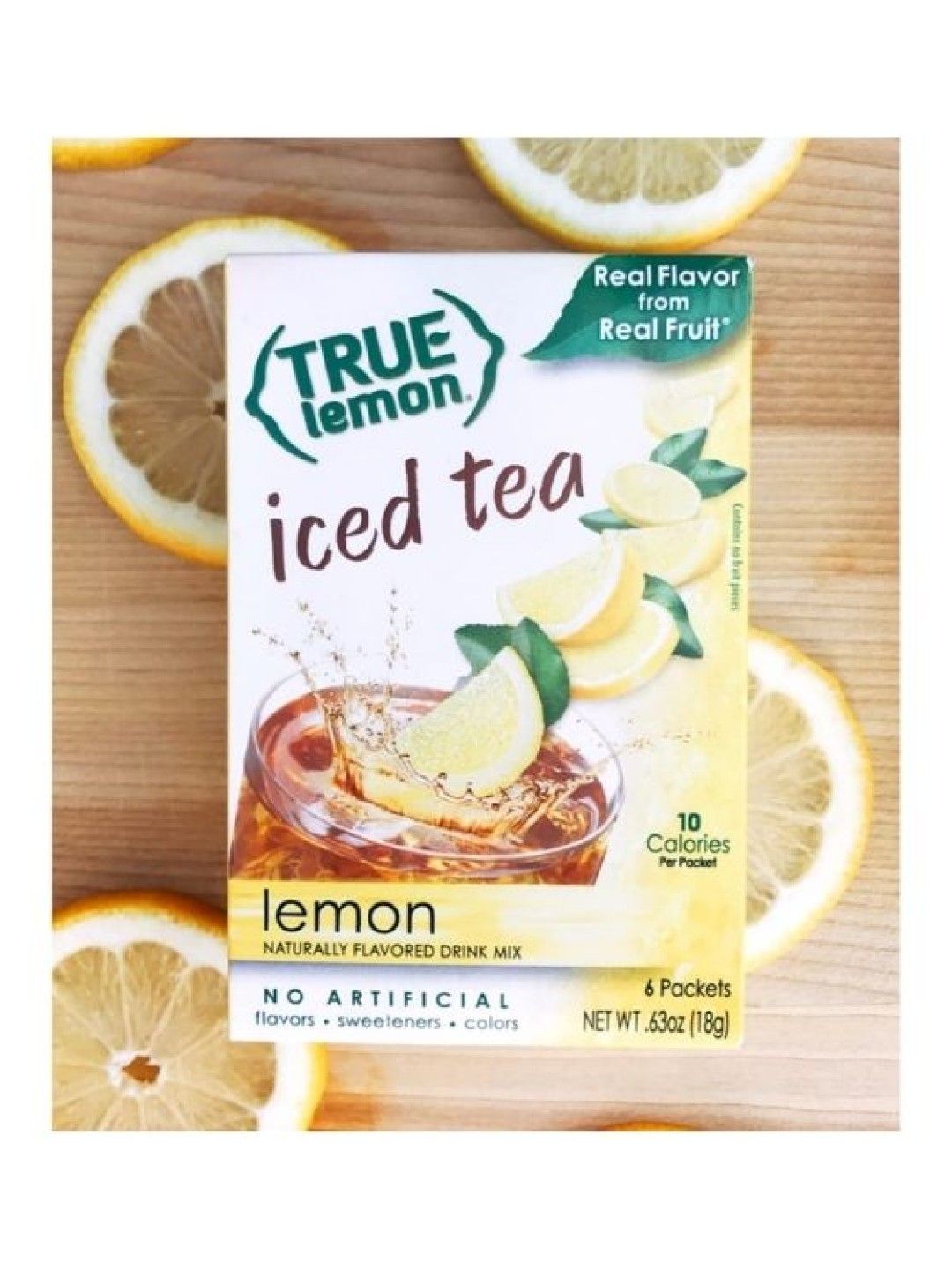 True Citrus True Lemon Iced Tea Naturally Flavored Drink Mix | edamama