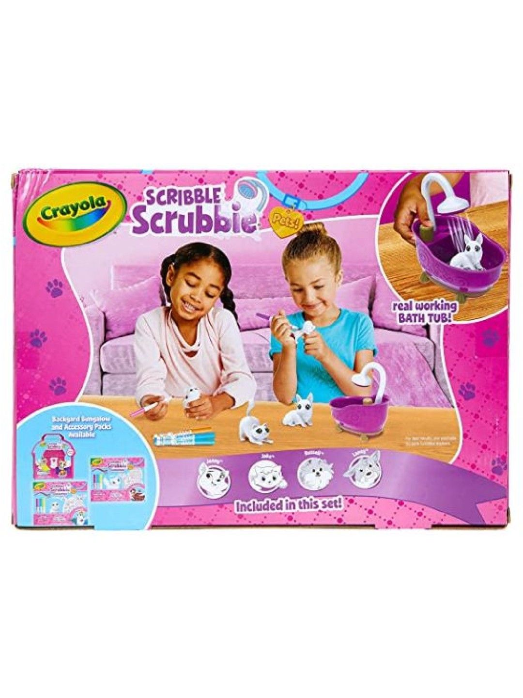 Crayola Scribble Scrubbie Pets - Tub 2 Set | edamama
