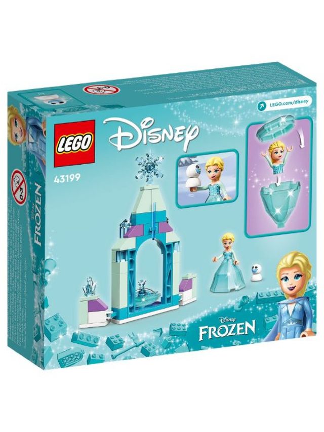 Lego Disney Princess Elsa's Castle Courtyard Building Blocks (53pcs ...