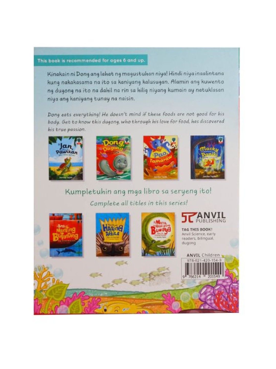 Anvil Publishing Inc. Si Dong, Ang Matakaw na Dugong | edamama