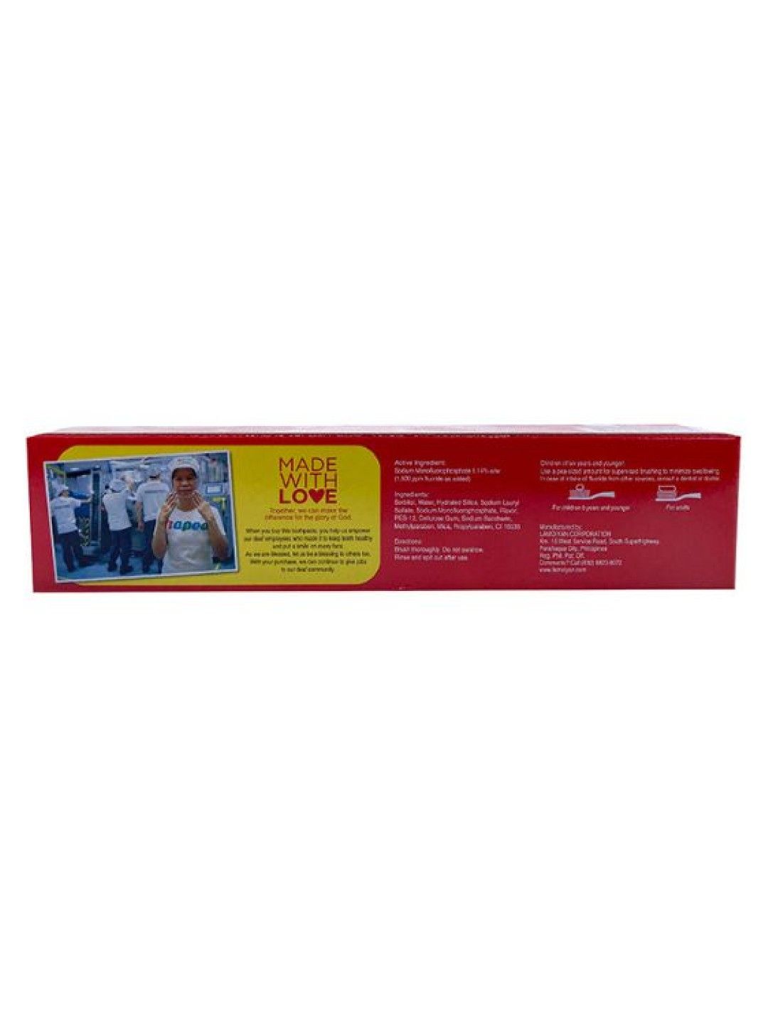 Hapee Toothpaste Explosive Menthol Red (100ml) | edamama