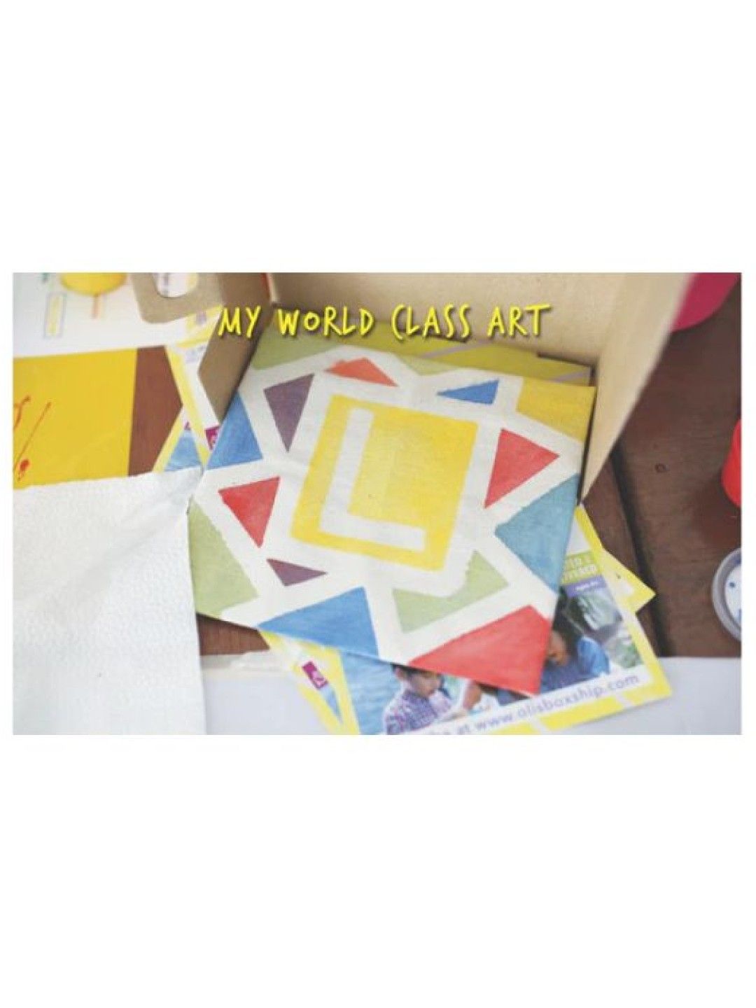 Oli's Boxship World Class Art On-the-Go Boxship | edamama