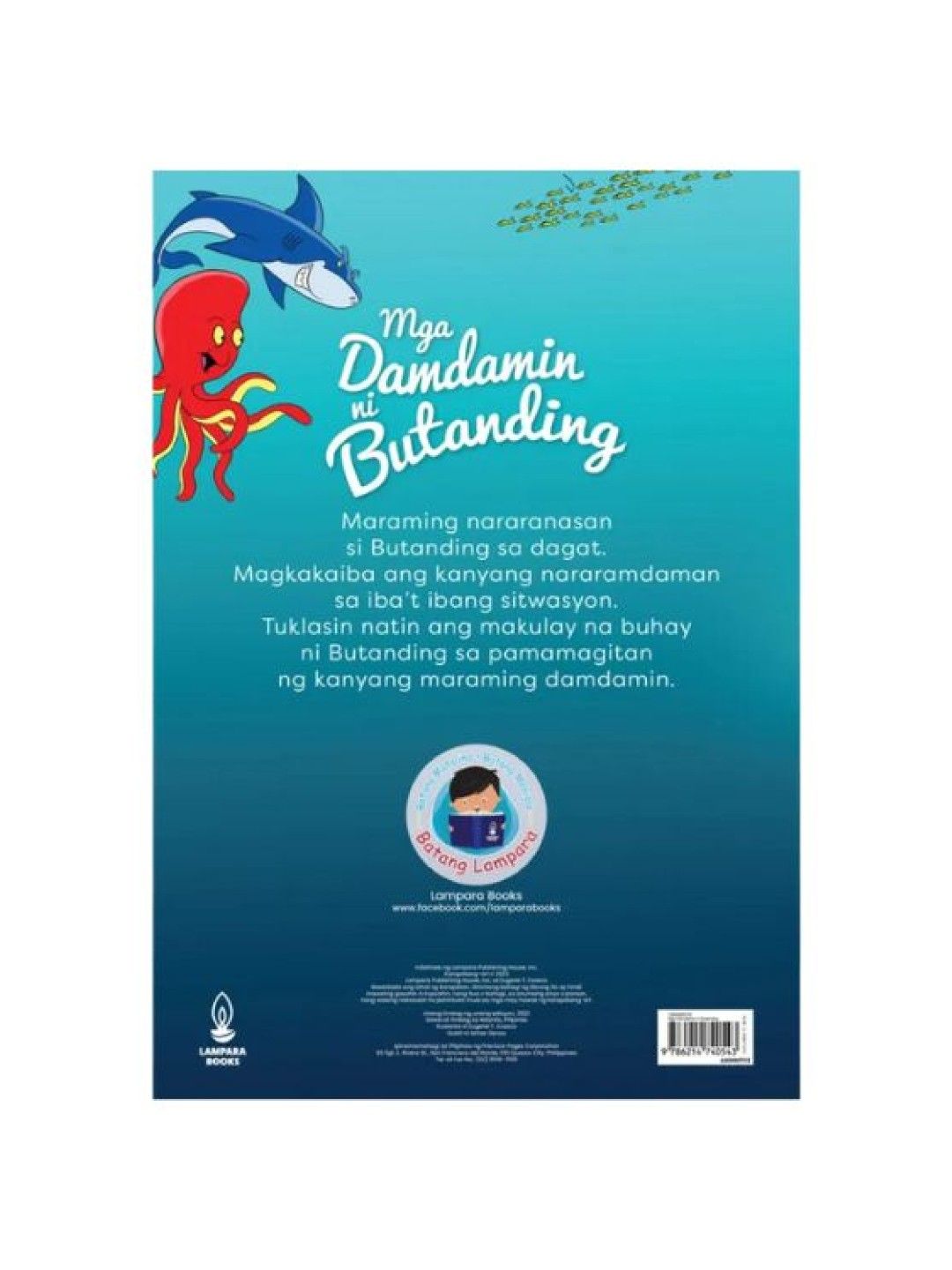 Lampara Mga Damdaming ni Butanding (Big Book) | edamama