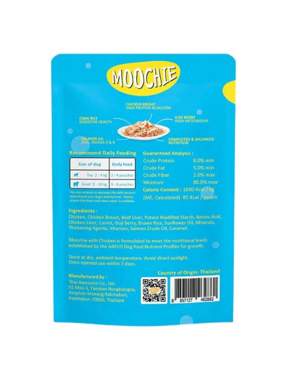 Moochie Dog Food Casserole with Chicken Healthy Gr | edamama