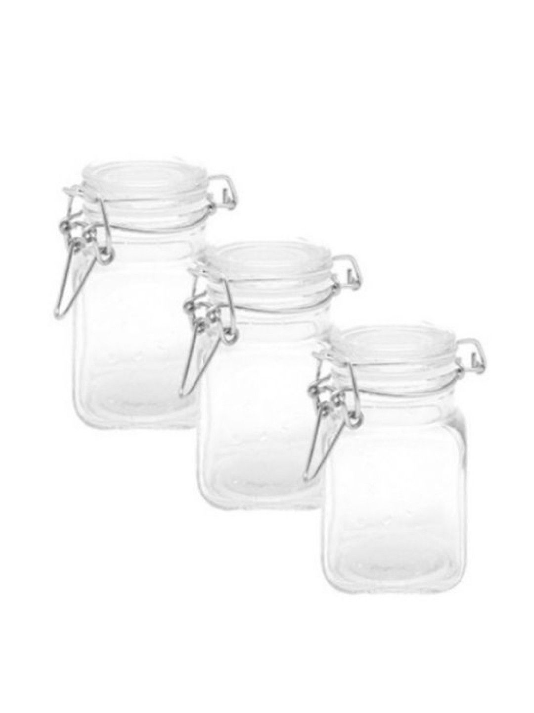 Sunbeams Lifestyle Slique 3-piece Set Glass Jar | edamama