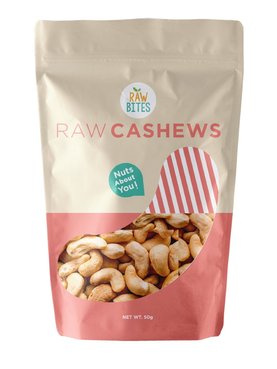 Raw Bites Raw Cashews (50g) | edamama