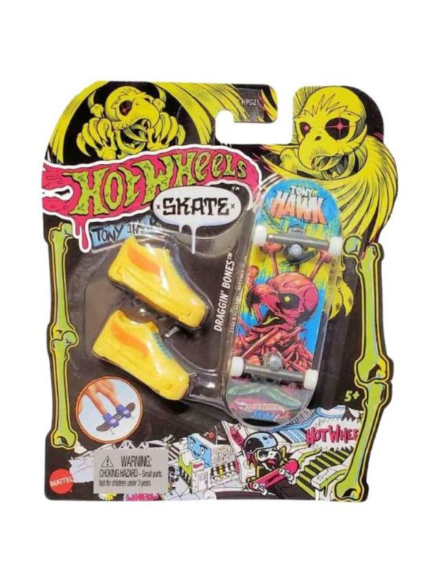 Hot Wheels Skate Neon Bones Finger Tony Hawk Fing… | edamama