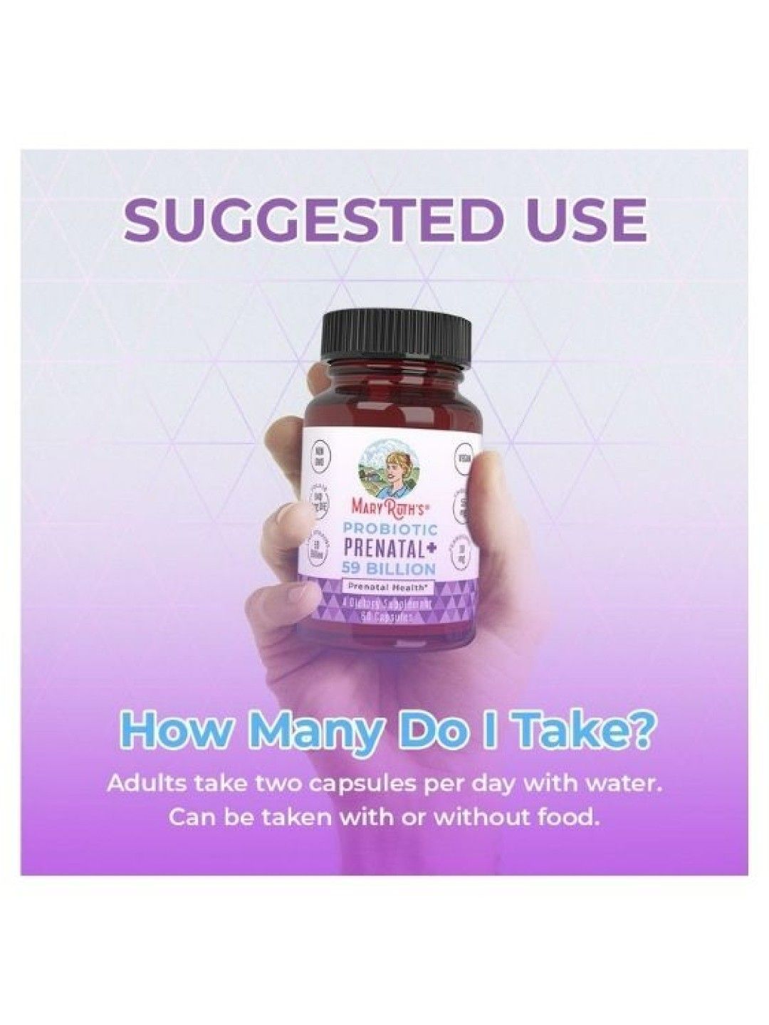 Mary Ruth's Probiotic Prenatal (60 Count) | edamama