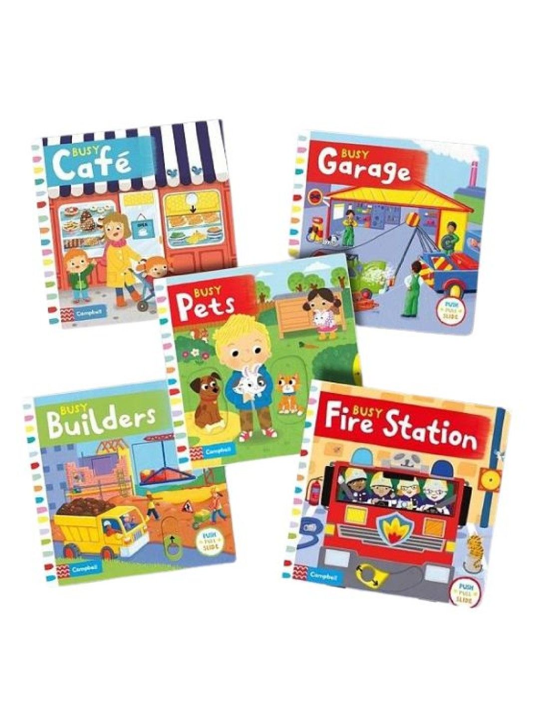 Owl and Dino Busy Around Town Interactive Books (5 | edamama