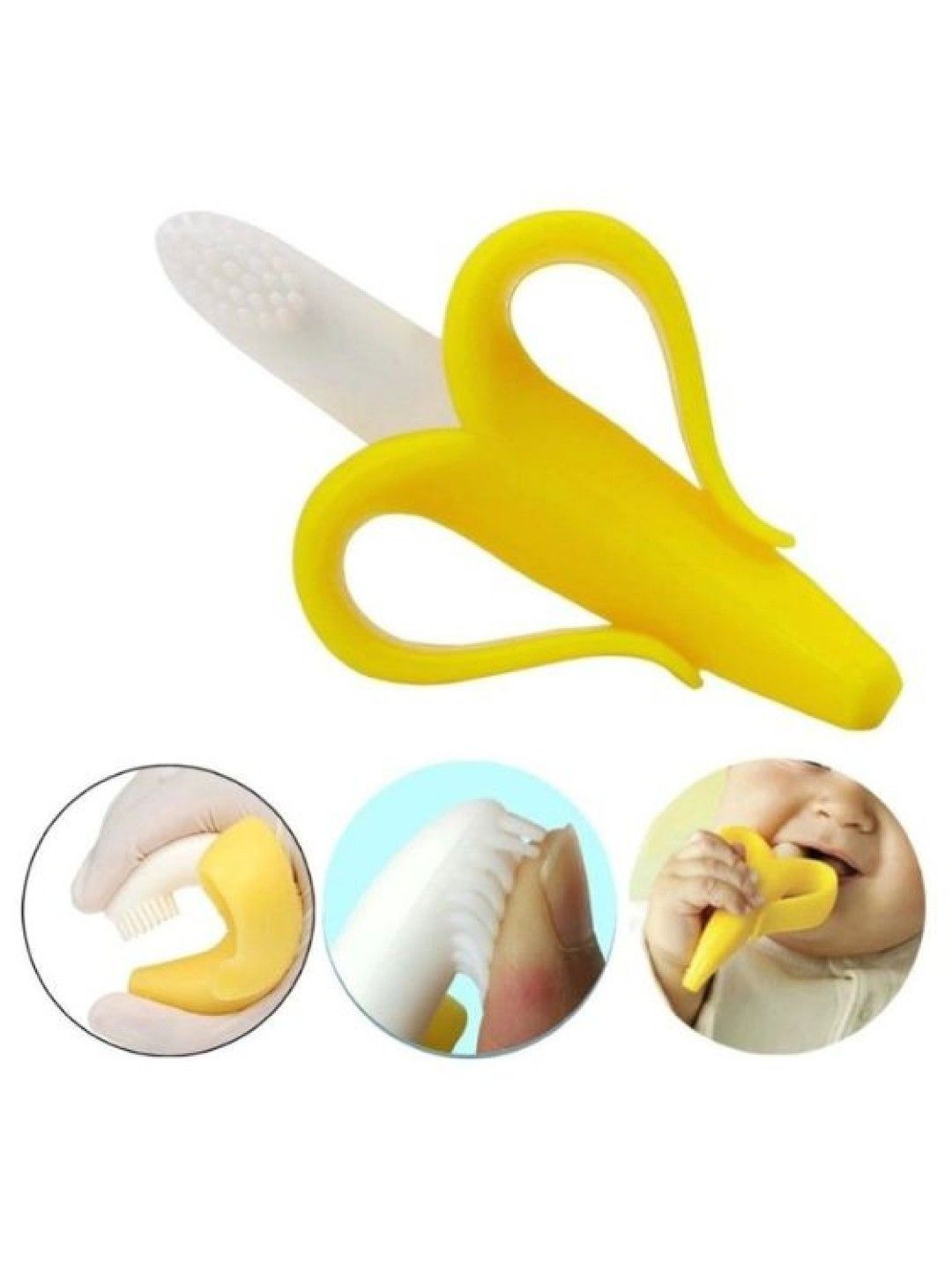 Briobear Banana Teether Brush | edamama