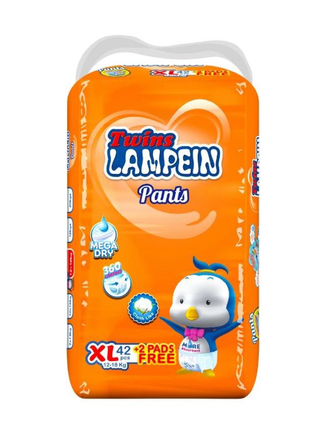 Twins Lampein Pants Jumbo Pack XL 42s+2 | edamama